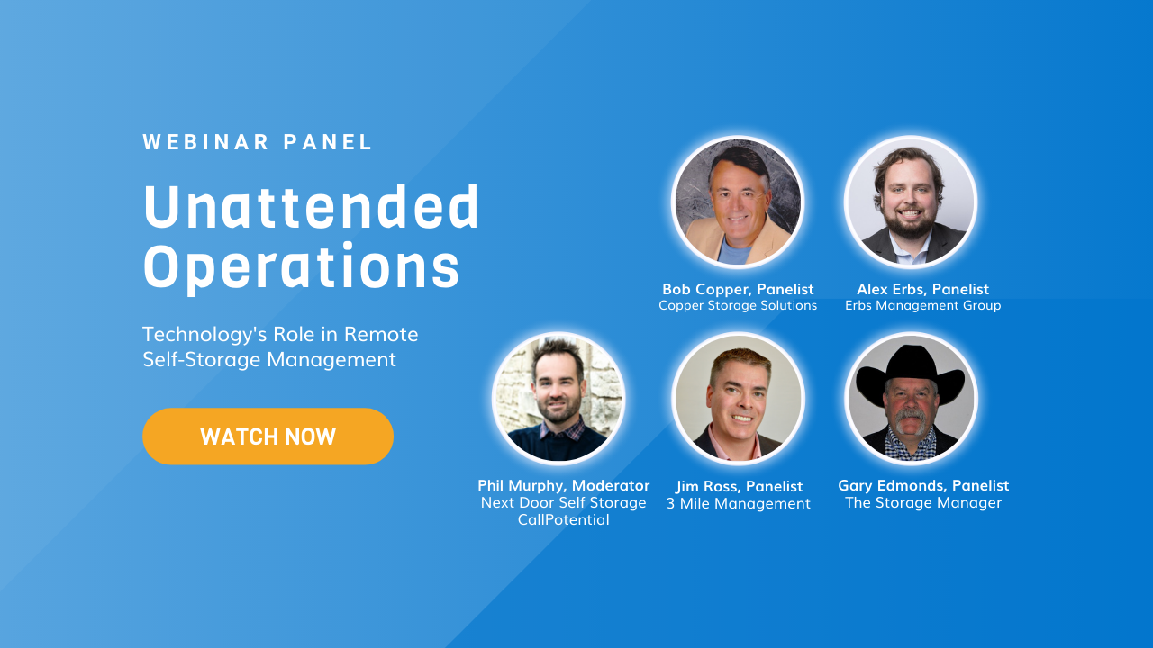 Self-Storage Webinar Panel: Unattended Operations